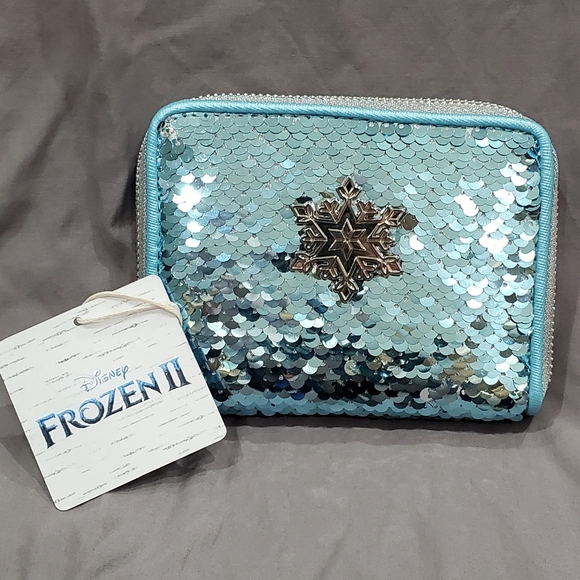 Loungefly | Bags | Loungefly Frozen 2 Elsa Sequin Wallet | Poshmark